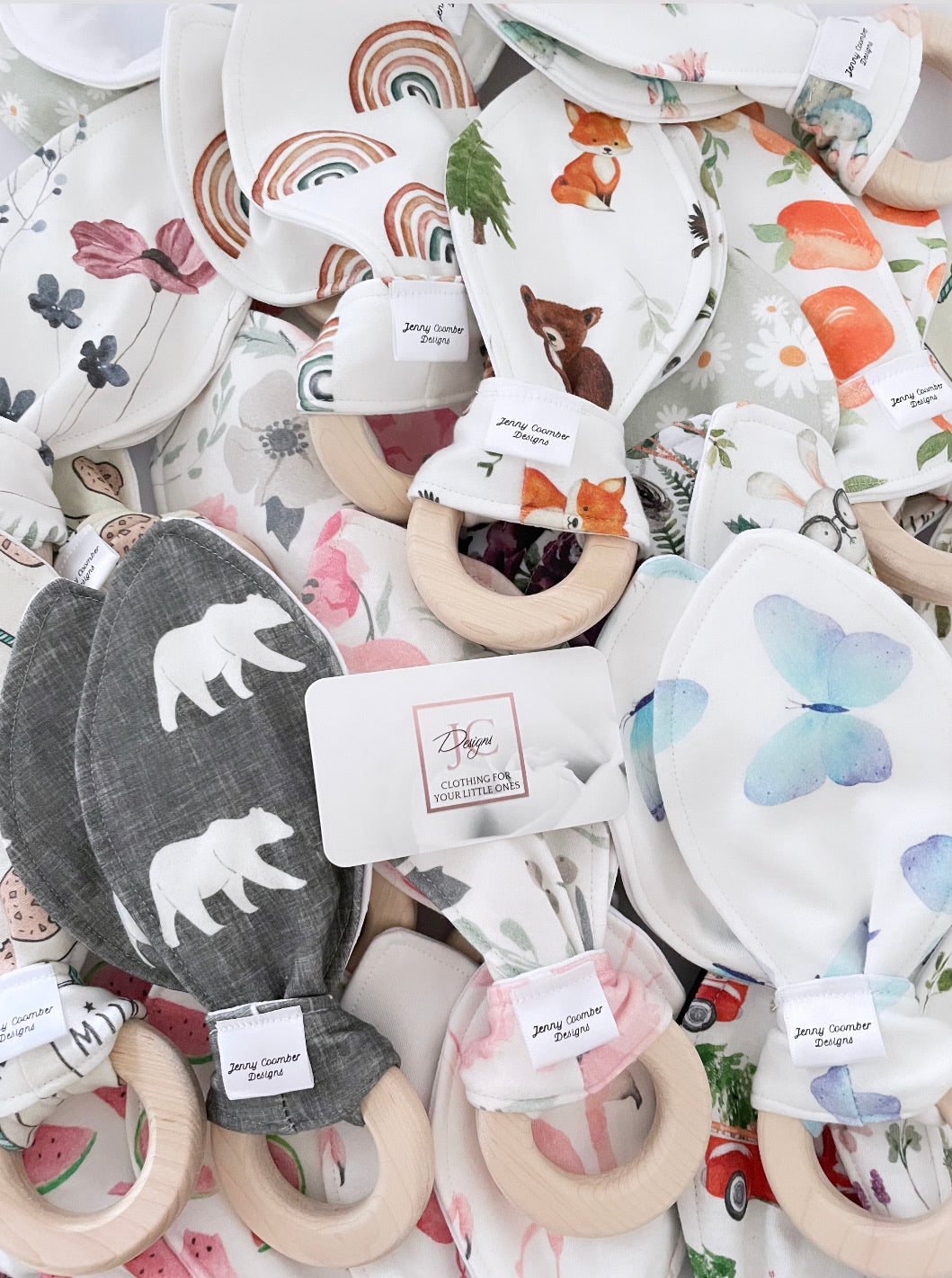 Teethers – Jenny Coomber Designs